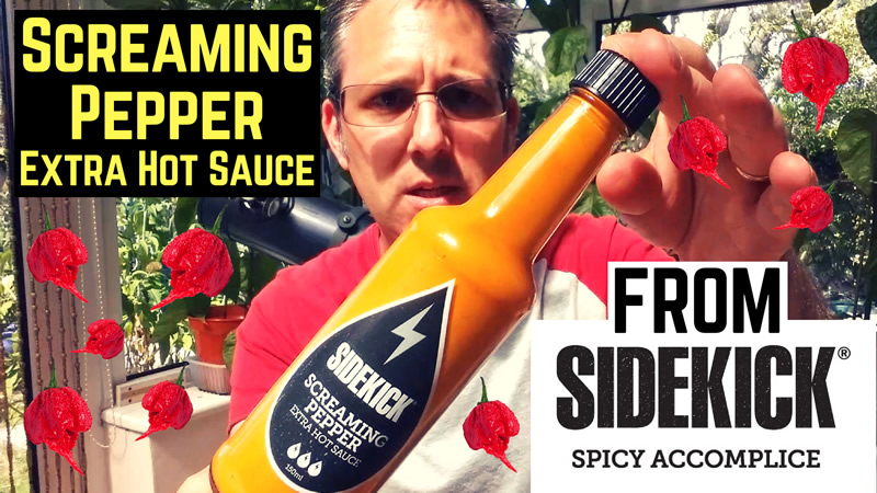 SIDEKICK SCREAMING PEPPER EXTRA HOT SAUCE - Bang! Bang! Oil